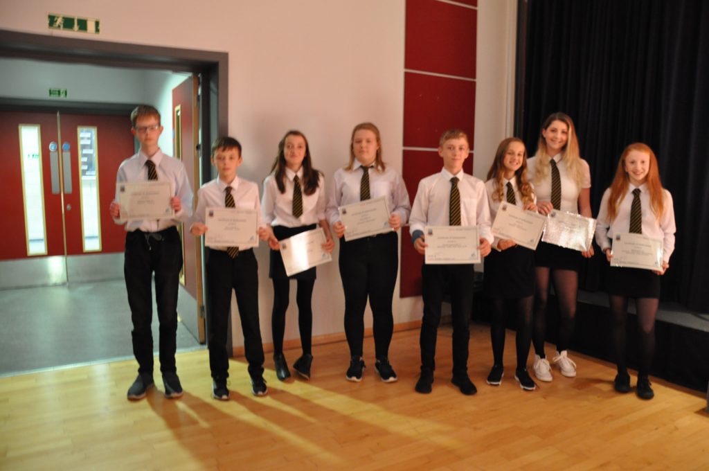 Awards night at Arran High School - Arran Banner