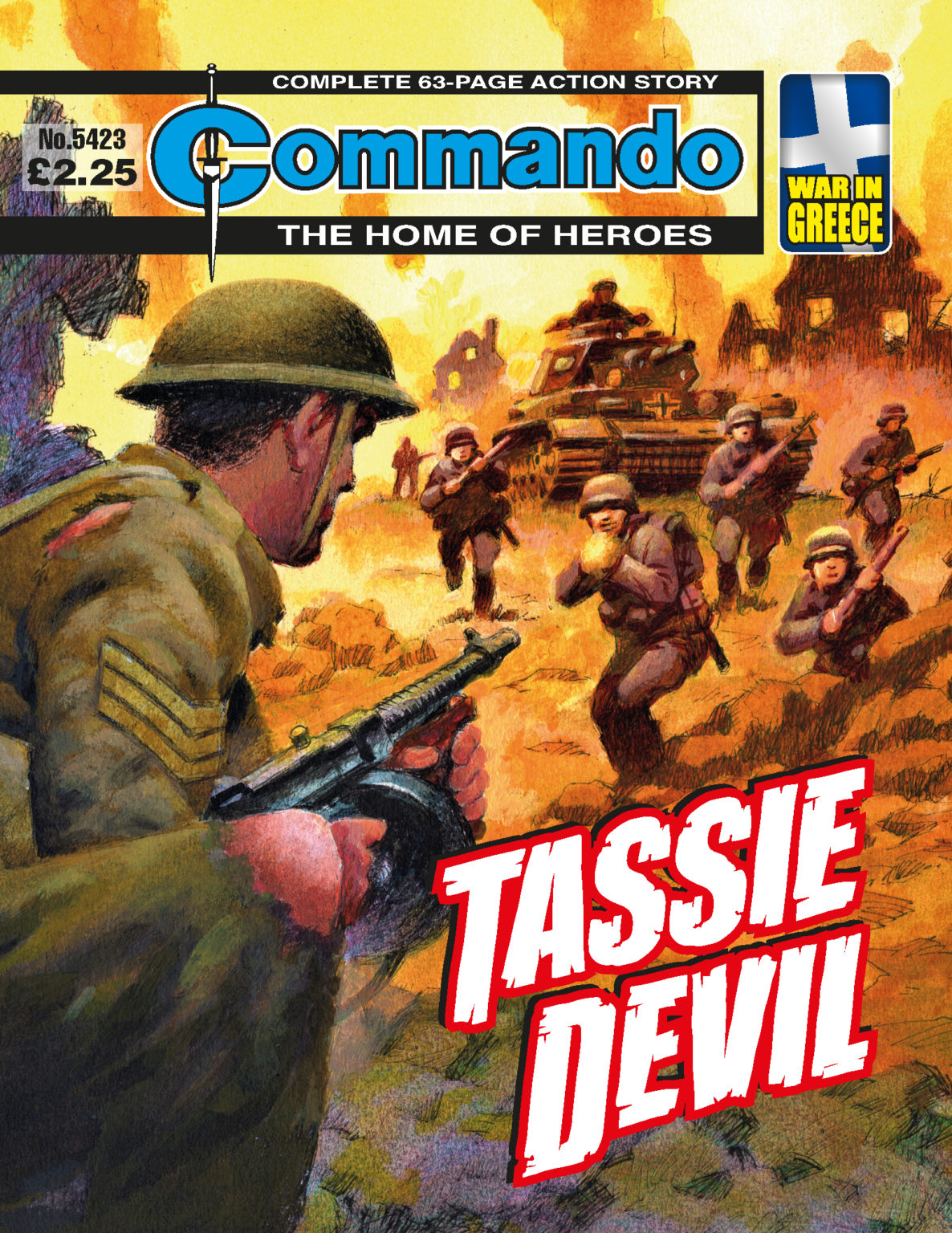 Battle of Greece Archives - Commando Comics