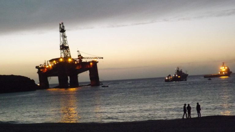 Update: Transocean rig slowly making its way around Lewis - News for ...