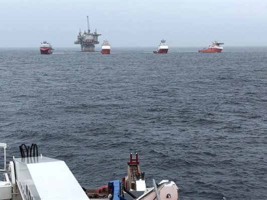 PHOTOS: First of Johan Sverdrup topsides installed, Aasta Hansteen ...