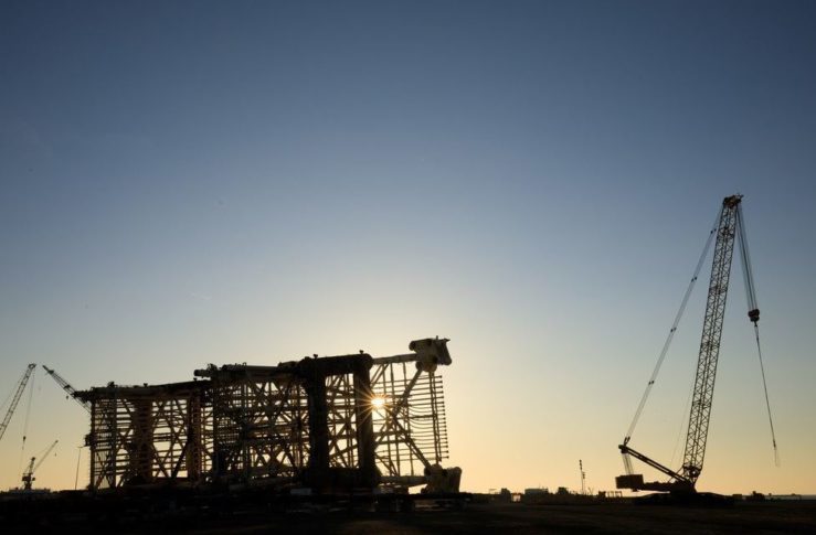 BP load out Shah Deniz Bravo platform jacket - News for the Energy Sector