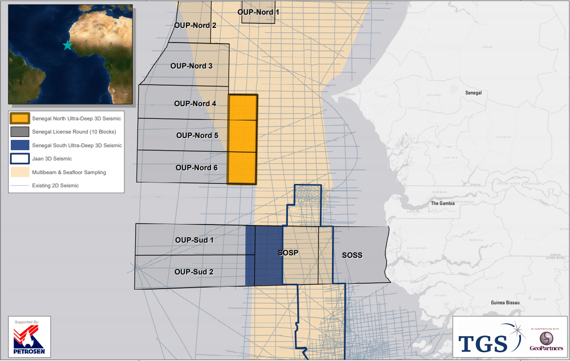 TGS launches third Senegal survey - News for the Energy Sector