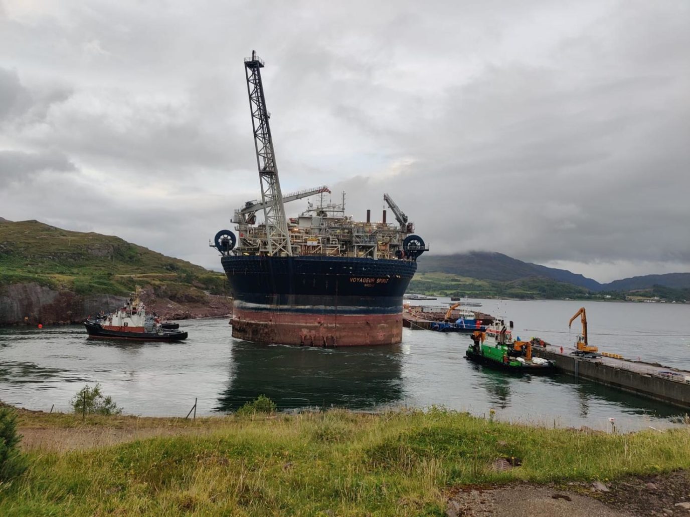 Voyageur Spirit FPSO arrives at Kishorn dry dock - News for the Energy ...