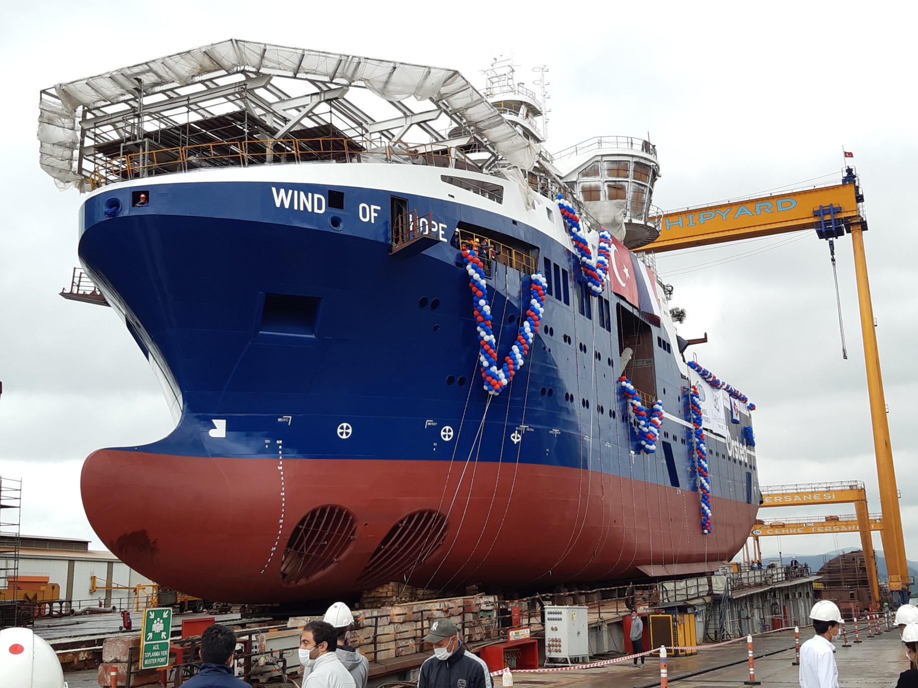 Hope on the horizon for Grimsby as new Orsted vessel arrives