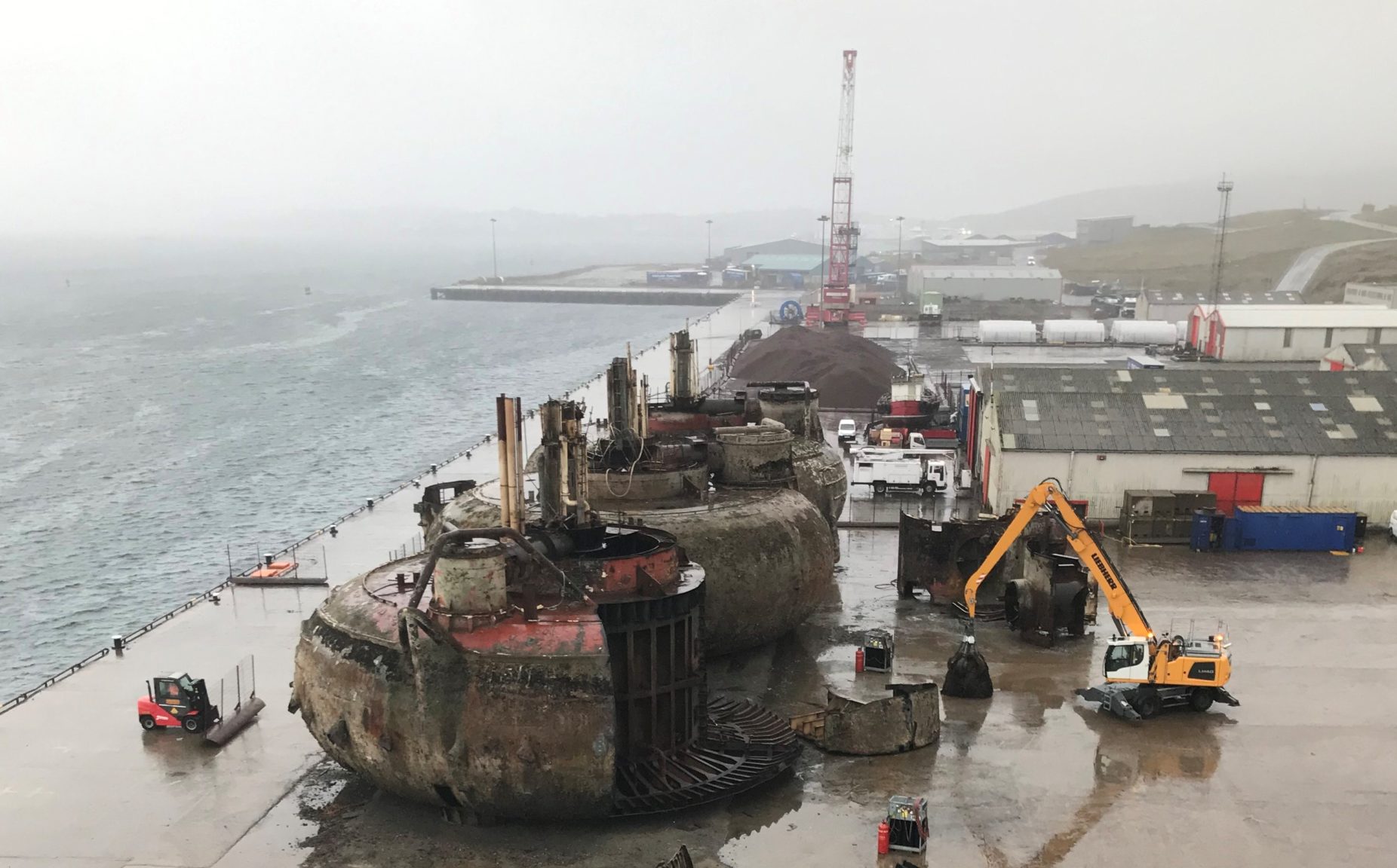 Chapter closed on Buchan Alpha as remains broken down for recycling ...