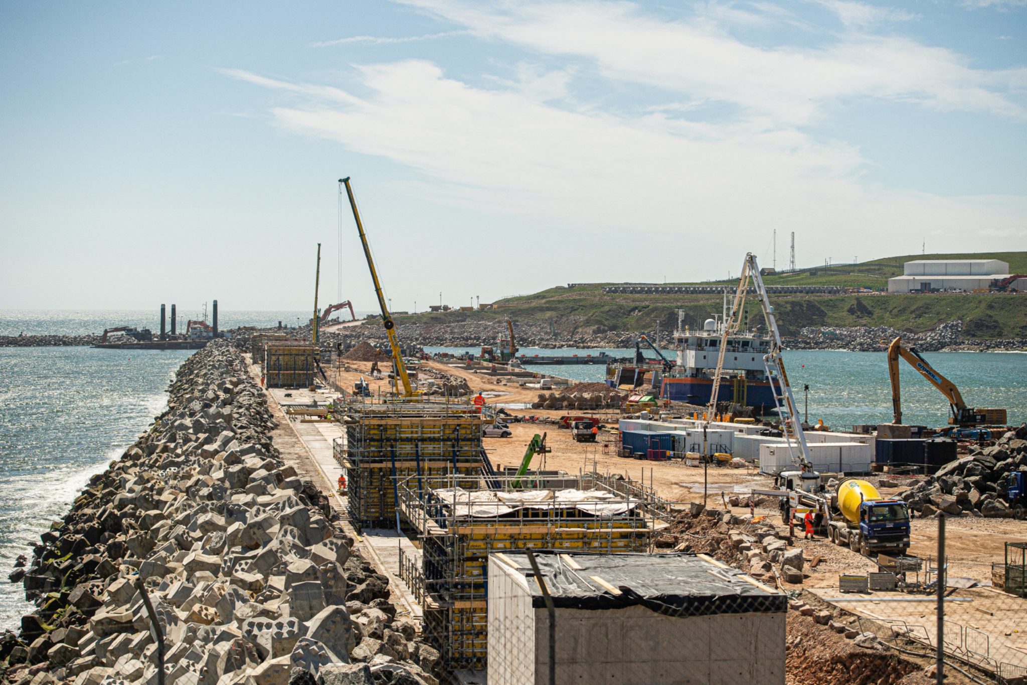 Key part of £350m harbour expansion 'may not be viable' as bosses ...