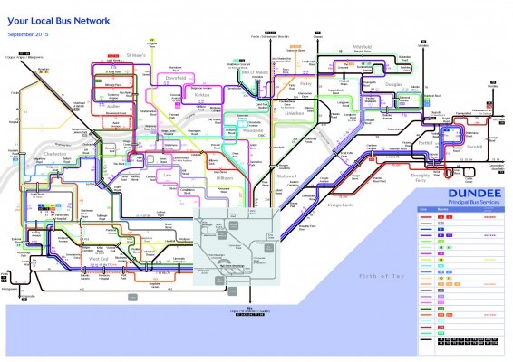Dundee buses now colour-coded to make it easier to 'Xplore' city ...