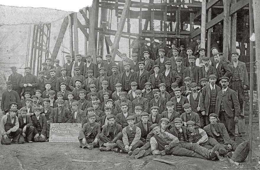 New book tells the stories of Dundee's historic Caledon shipyard ...