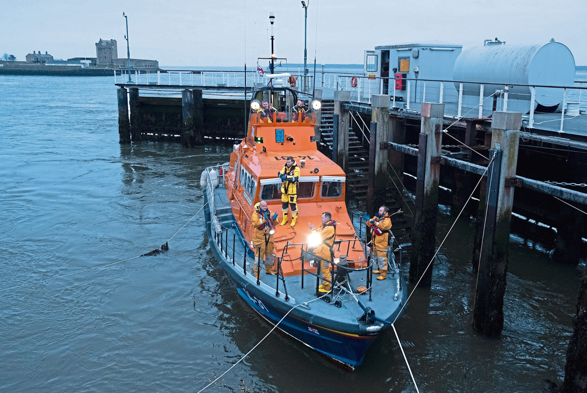 Broughty Ferry Lifeboat crew give special thanks to NHS workers ...
