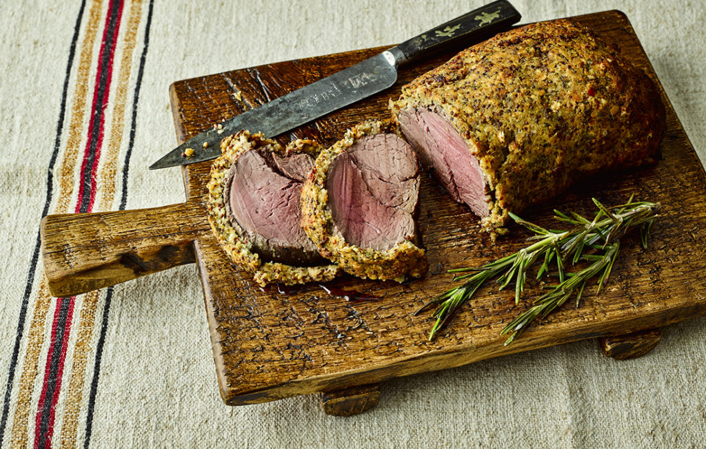 Fillet of Beef with crust recipe