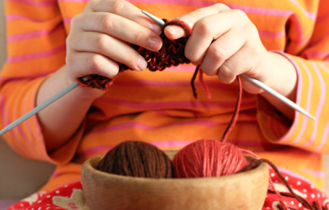 How to sit Correctly to Enjoy Knitting for Longer - The People's Friend