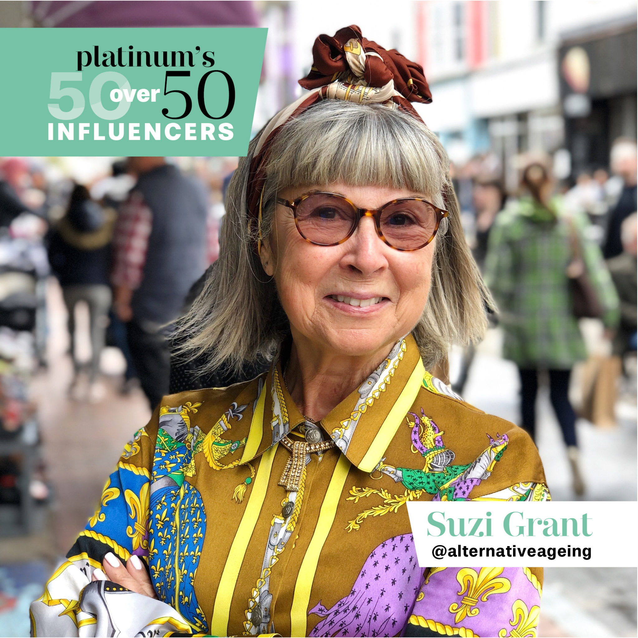 Platinum’s 50 over 50 Influencers — Suzi Grant - Platinum Magazine