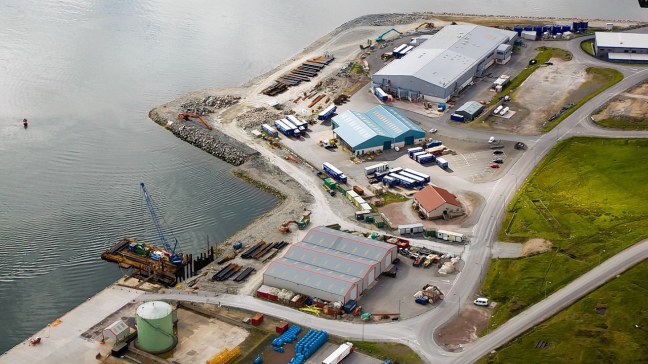 Lerwick Harbour fire forces partial shutdown
