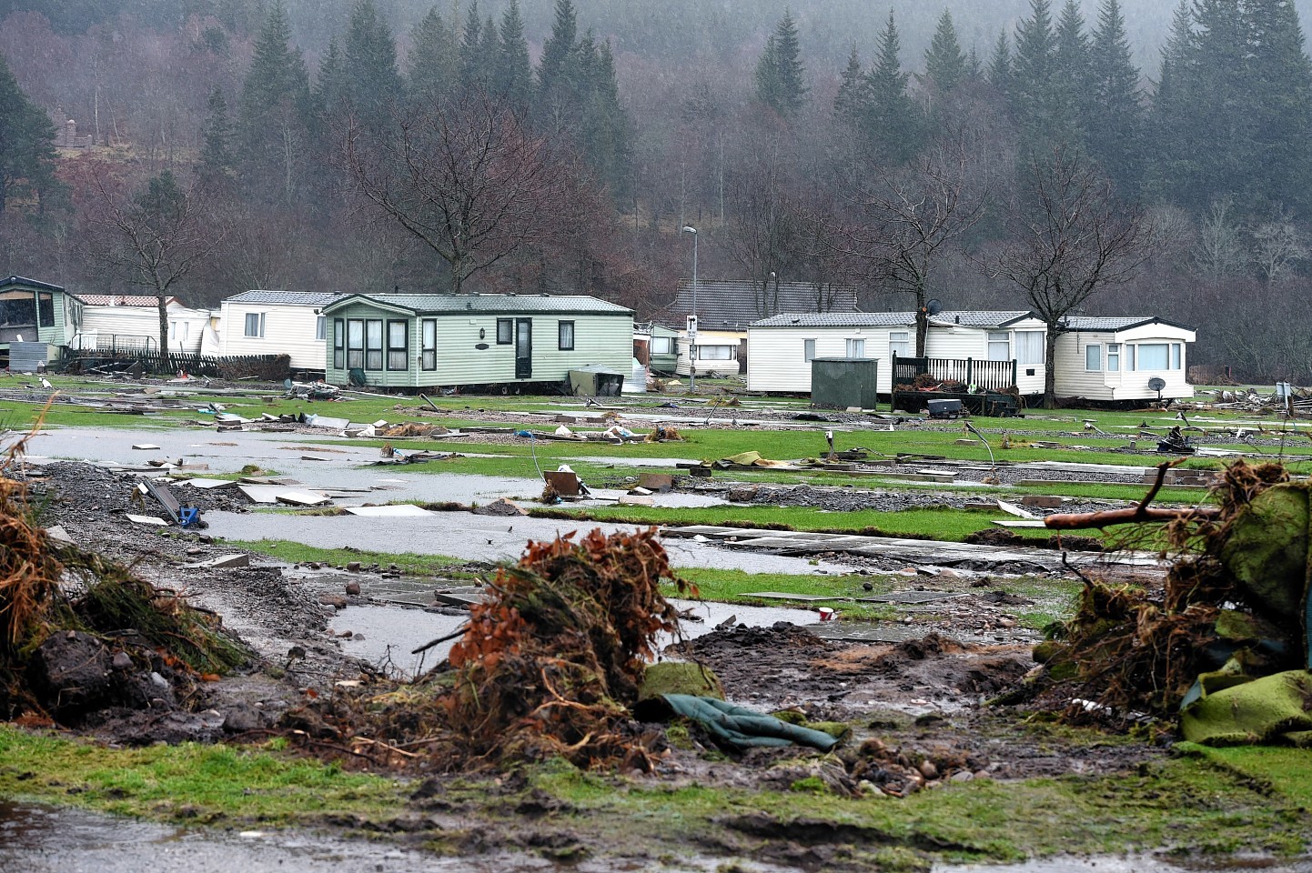 Storm Frank: Ballater caravan park went from a 'war zone' to best in ...