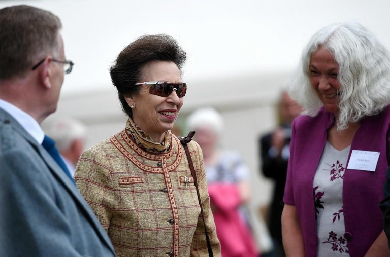 Princess Anne re-opens historic Highland bridge to the public - Press ...