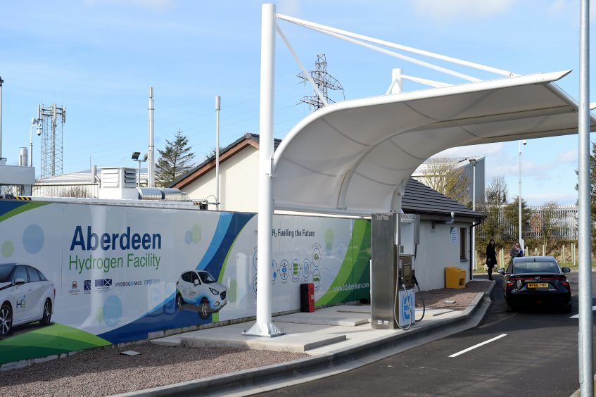 Hydrogen refuelling station opens in Aberdeen - Press and Journal