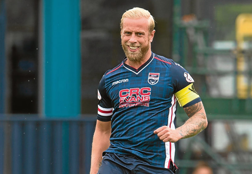 Ross County captain Andrew Davies nears a return from injury in time ...