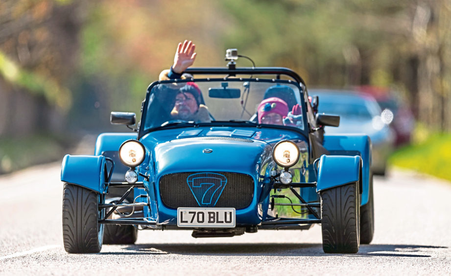 In Pictures: Roofs down for Moray Miglia rally - Press and Journal