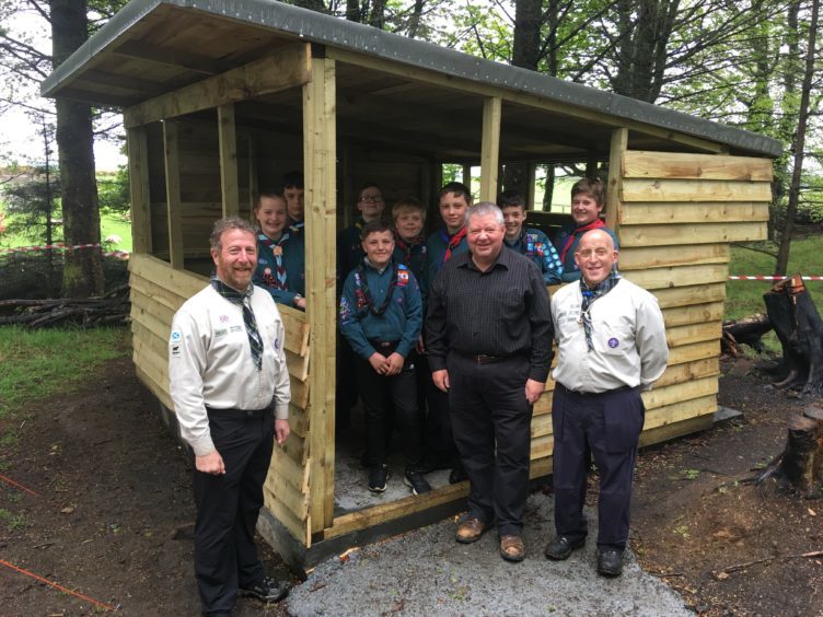 Highland Games committee pay for replacement scout hut after previous ...