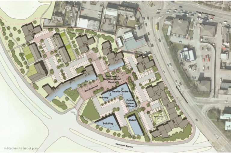 Developers announce plans to build £40m housing and retail scheme near ...