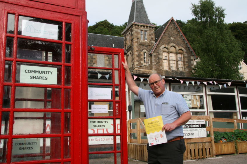Locals literally 'buy in' to Oban's Rockfield Centre