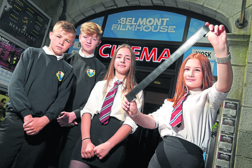 Red carpet rolled out for Aberdeen school pupil’s anti-drug film