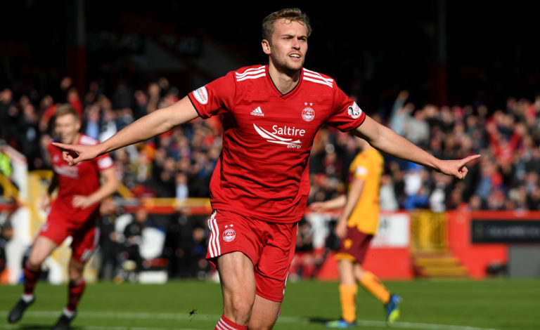 James Wilson opens Aberdeen account as Dons secure second league win ...