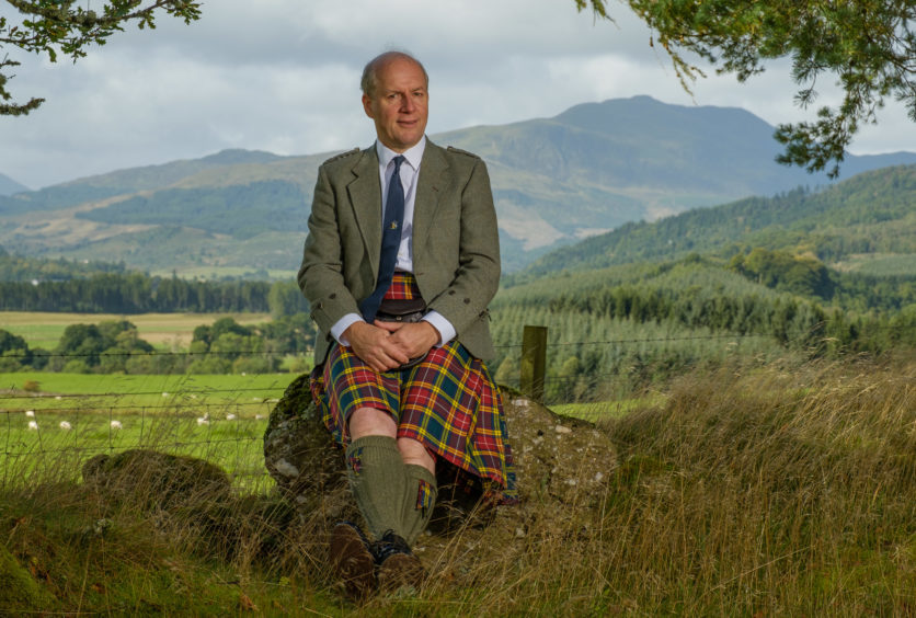 Clan Buchanan unveils new chief for the first time in 337 years - Press ...