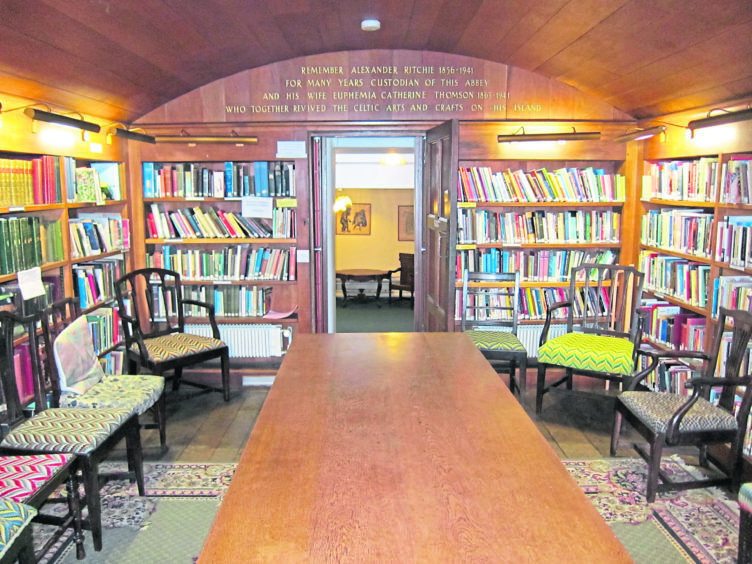 Restoration completed at historic Iona library - Press and Journal