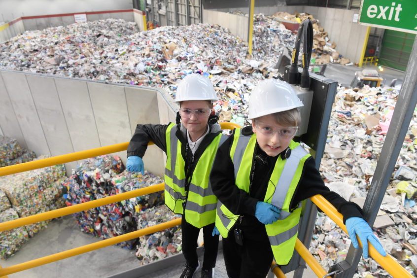 New visitor experience launched at Aberdeen recycling facility