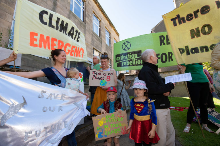 Moray Council declares 'climate change emergency' after demonstration ...