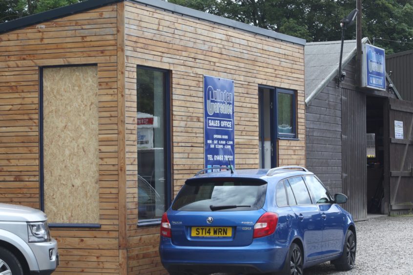 Inverness garage owner says he is 'gutted' after thieves steal three ...