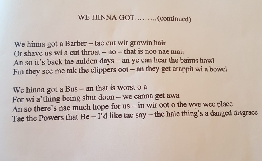 Read these winning Doric poems from the Keith Festival of Traditional ...