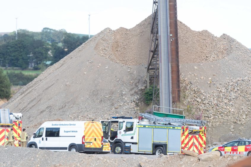 Man airlifted after quarry accident in Methlick