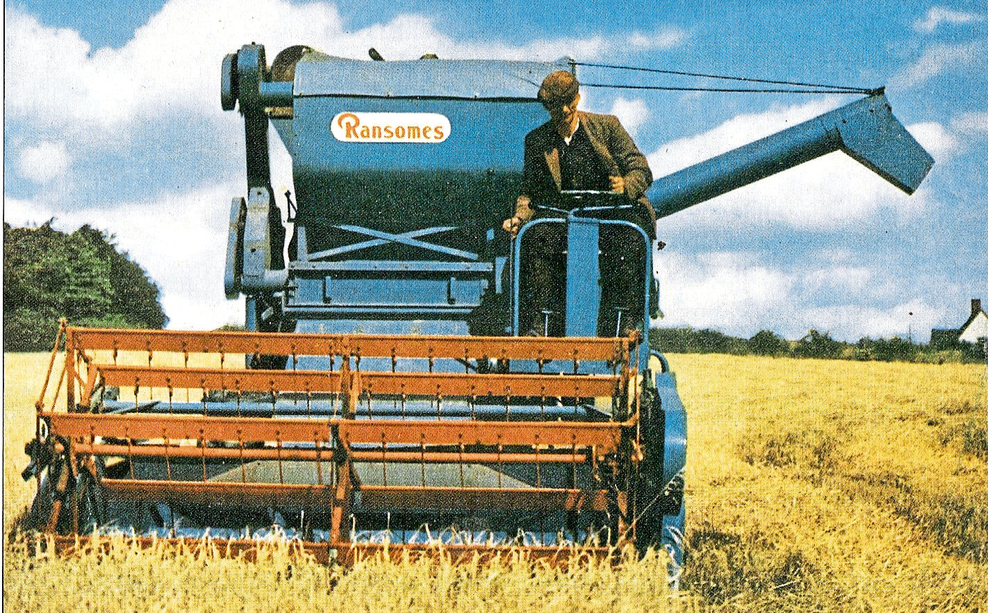 No pain no grain: history of the mighty combine