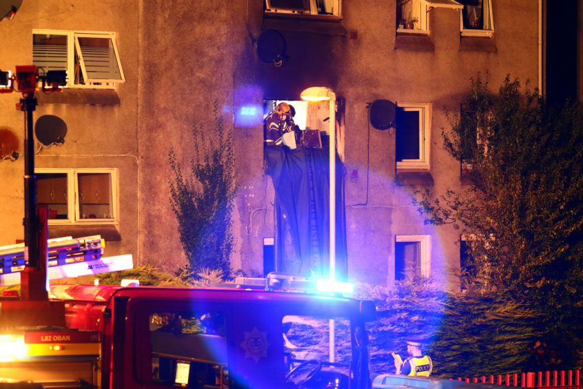 Emergency services called to fire in Oban - Press and Journal