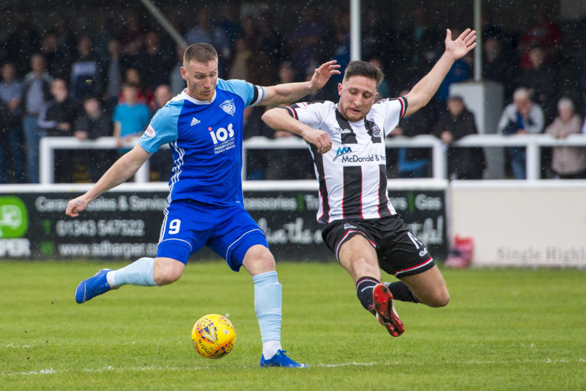 Isaac Layne wants to replace Rory McAllister's goals for Peterhead ...