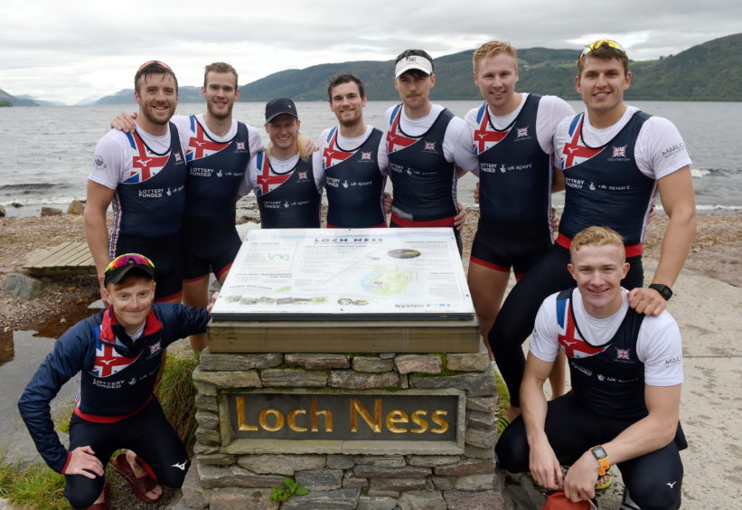 New record set as Olympians knock 24 minutes off Loch Ness rowing ...