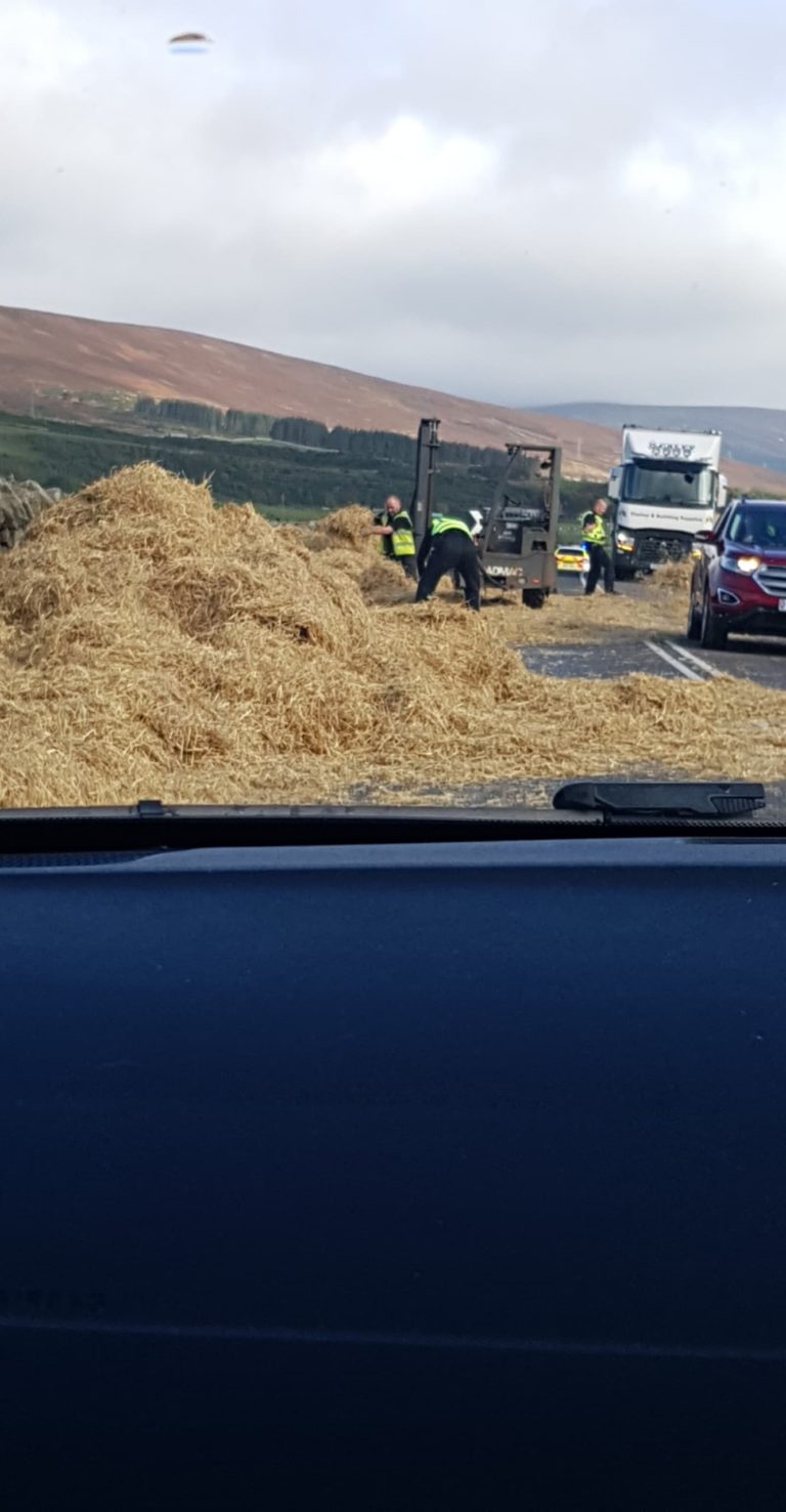 Highland road reopens after hay lorry sheds it load - Press and Journal