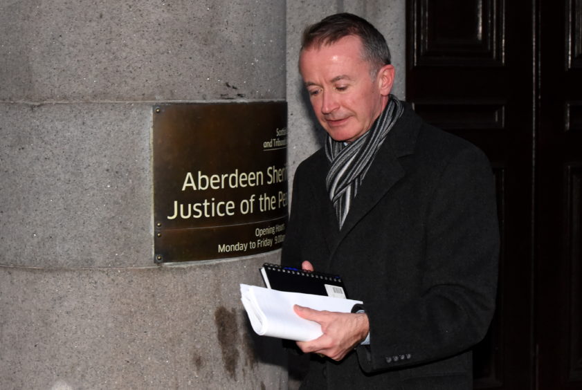 Top Aberdeen lawyer guilty of sending 'menacing' messages threatening ...