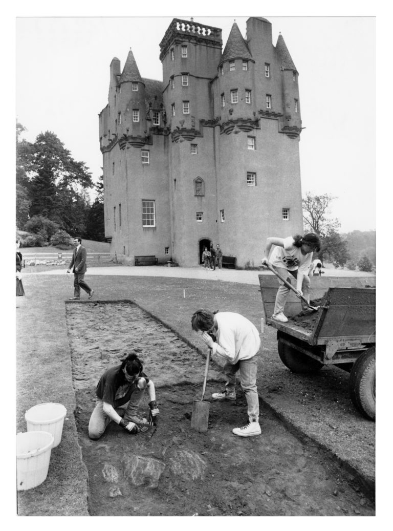 'New layer to the storytelling at Craigievar Castle' as defensive wall ...