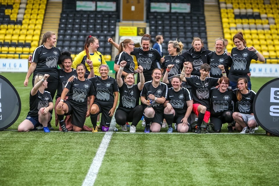 Former addict Sarah tells of how football turned her life around ...