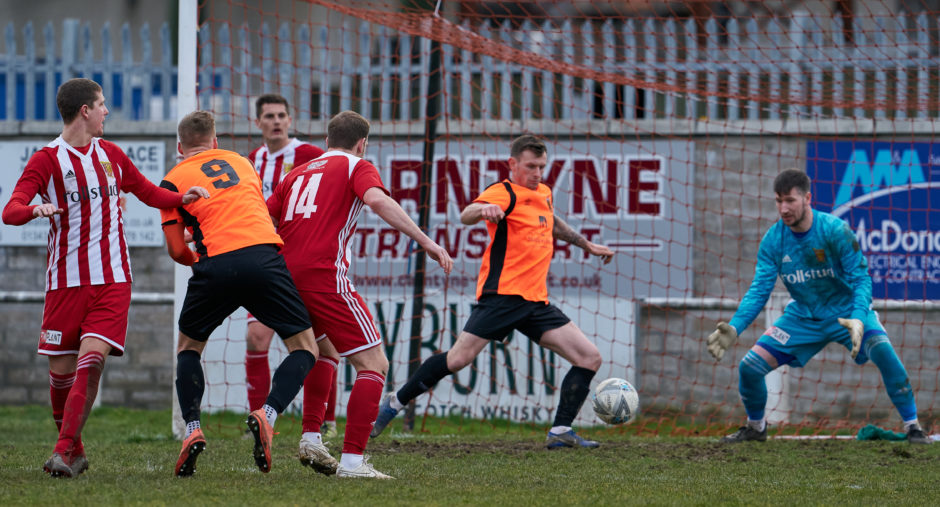 Rothes battle way to vital win over Formartine - Press and Journal