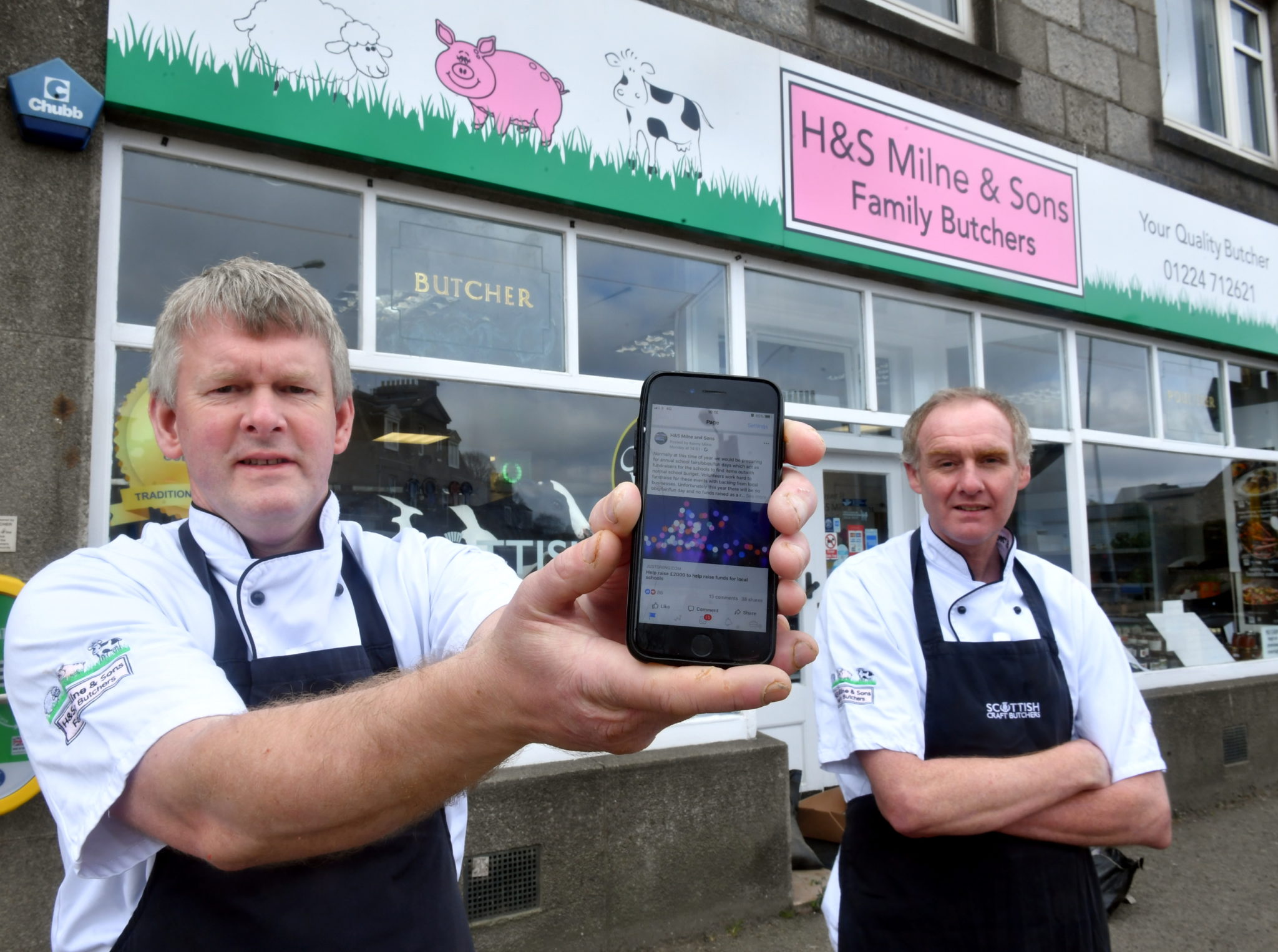 Family butcher shop raising money for local schools missing out on ...