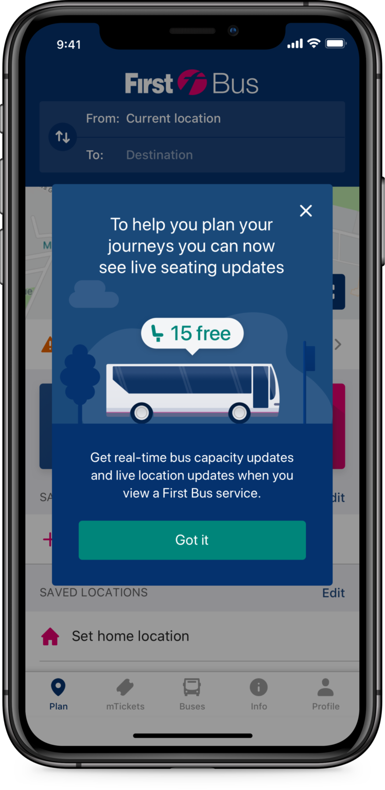 Bus firm rolls out passenger-tracking app to help with social distancing
