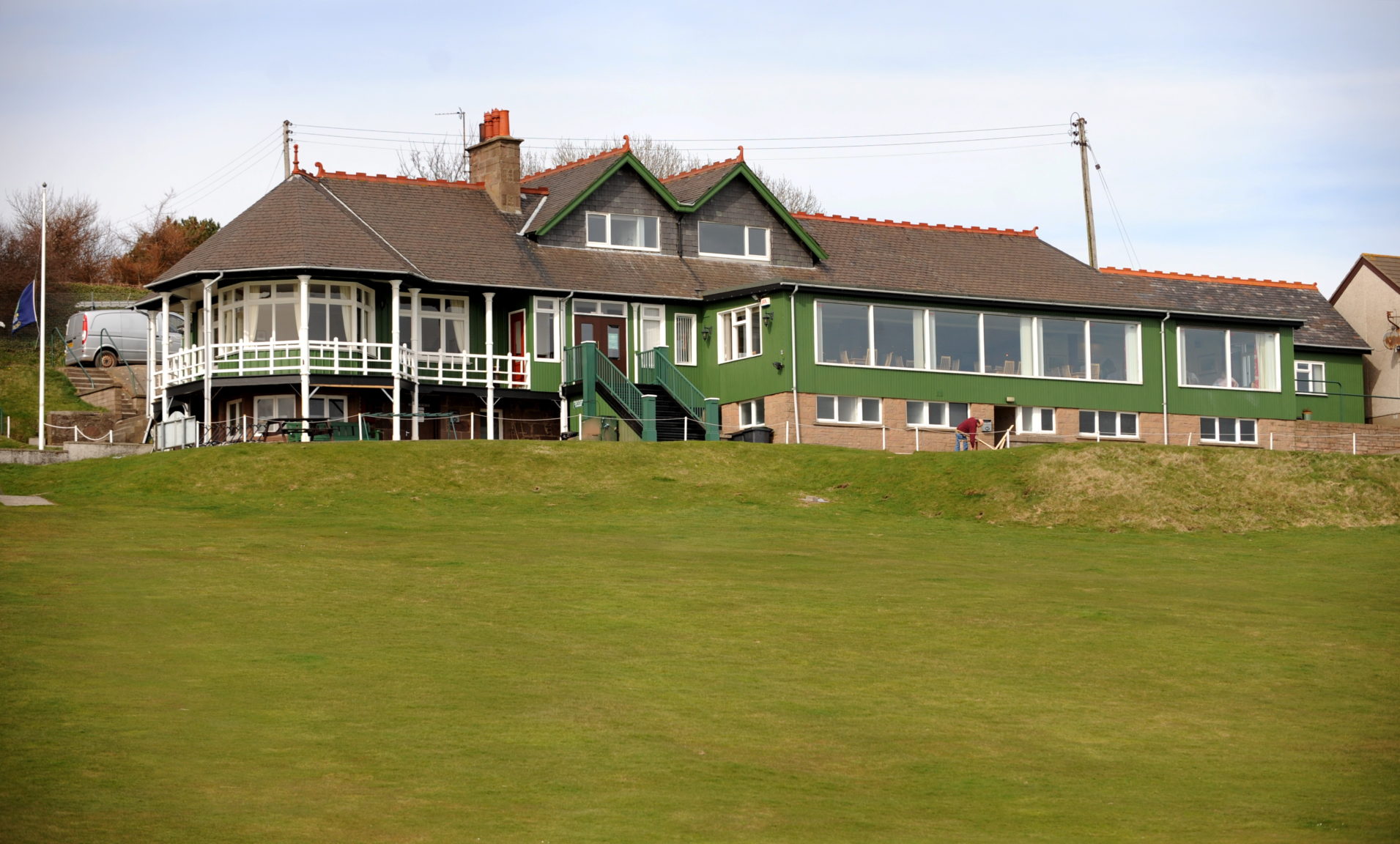 Luftwaffe bombing raid 80 years ago left top north-east golf course ...