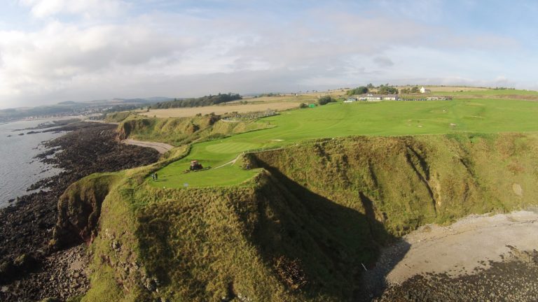 Luftwaffe bombing raid 80 years ago left top north-east golf course ...