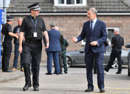 Network Rail boss visits Stonehaven train crash scene as investigation ...