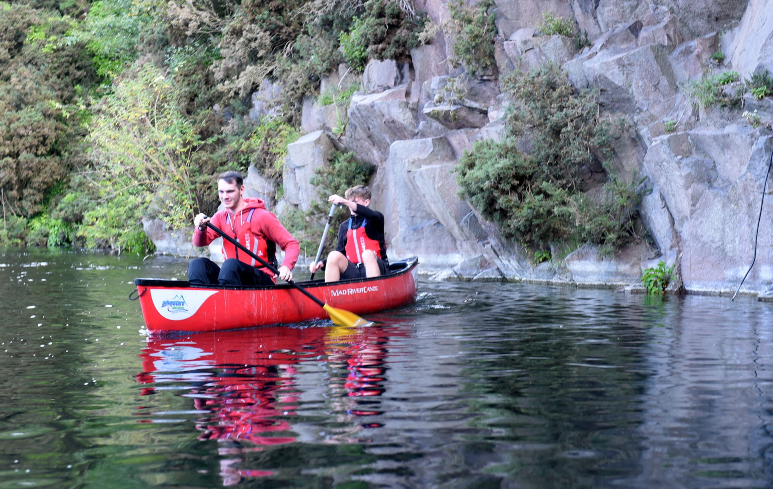 Rubislaw Quarry opens to public for first time in 50 years for canoe ...