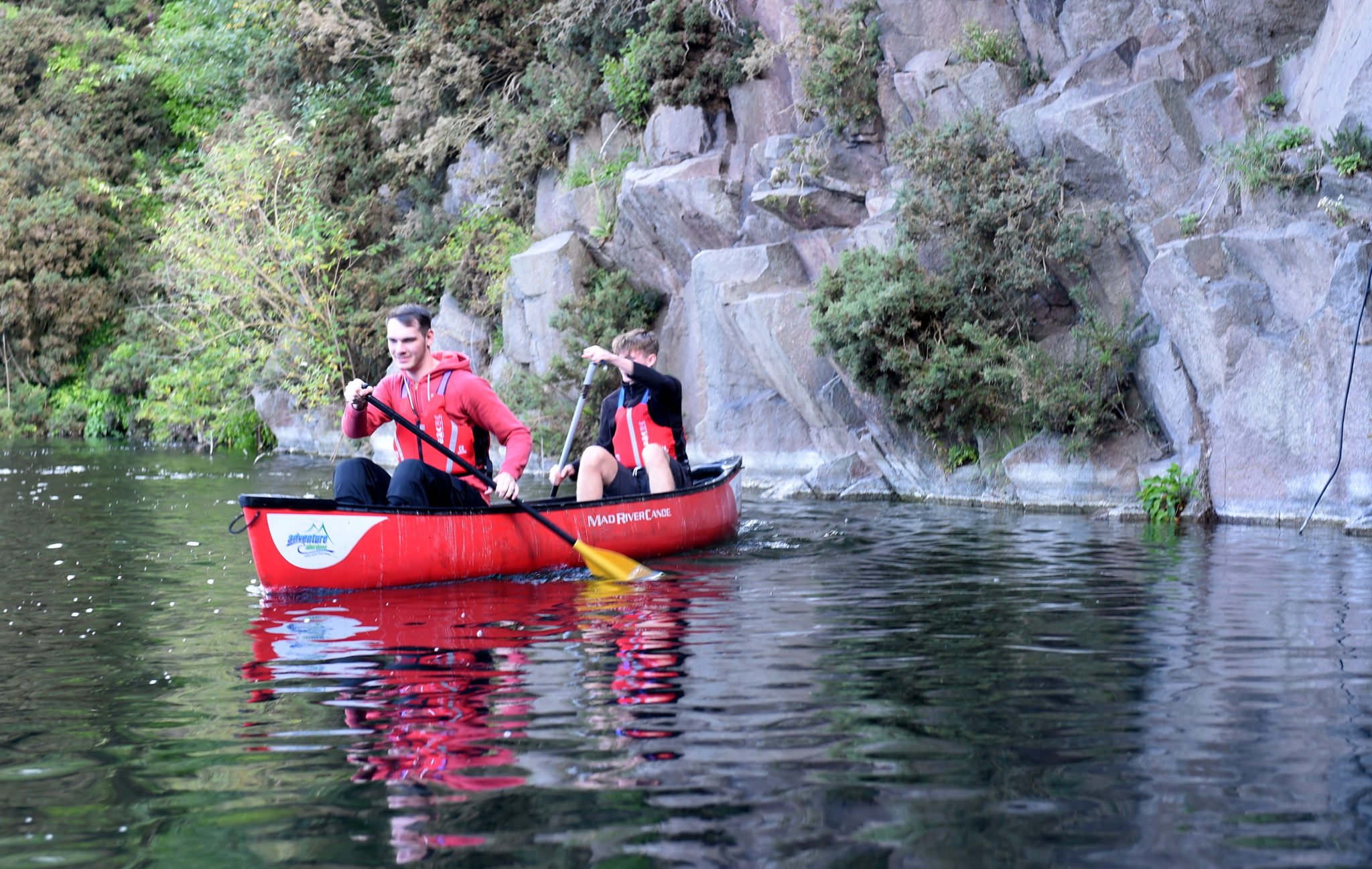 Rubislaw Quarry opens to public for first time in 50 years for canoe ...